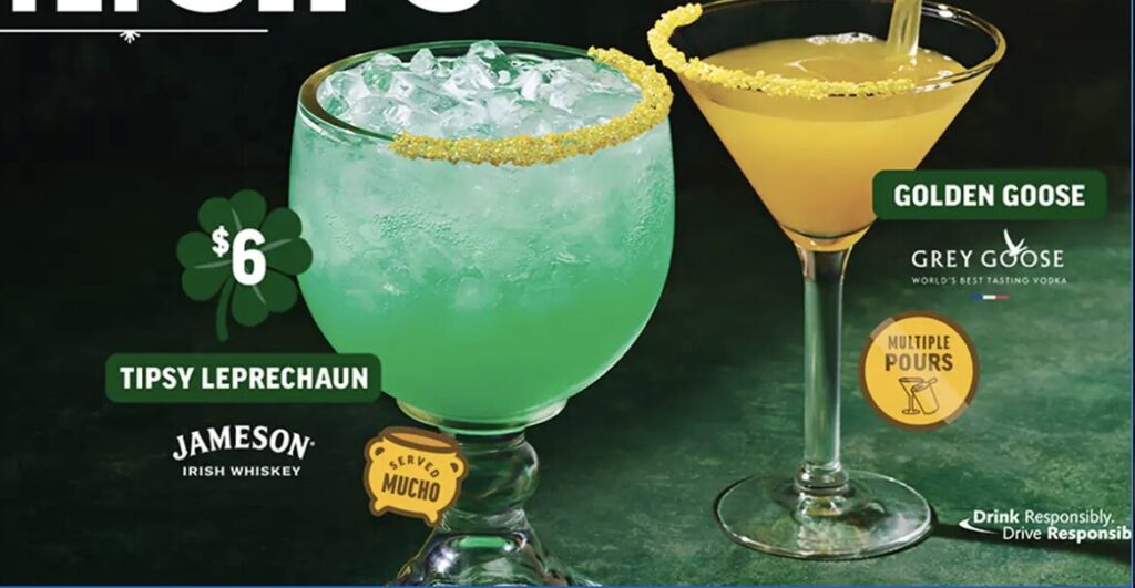 Applebee's St. Patrick Drinks | May 2026