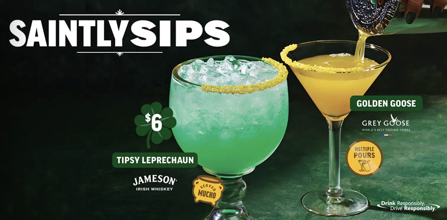 Applebee's St. Patrick Drinks | January 2026